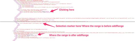 Javascript Selectionaddrange Not Working Correctly In Safari But Is