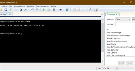 Programación En Internet 0801 Introducción A Powershell Comandos