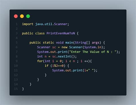 How To Print Even Numbers Up To N Using Java S Paramanantham Posted