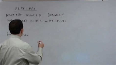 Ipv4 Network Ranges And Bitwise Operations Youtube