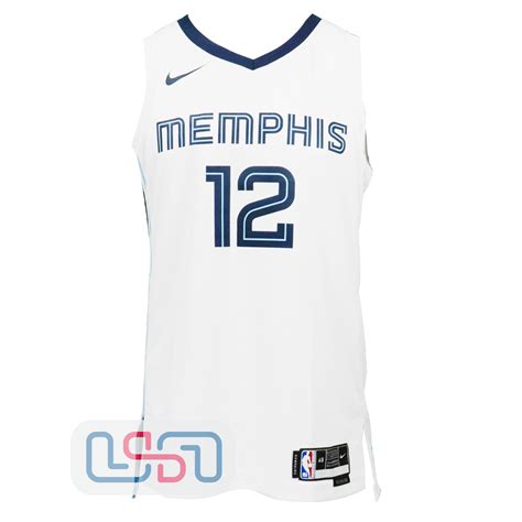Ja Morant Signed Autographed Memphis Grizzlies White Nike Swingman