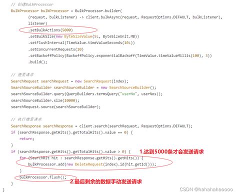 批量插入千万数据到elasticsearch之bulkprocessor Csdn博客