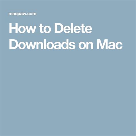 How To Delete Downloads On Mac Mac Download Photoshop