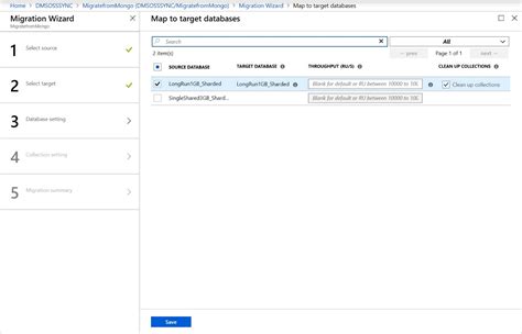教學課程：在線上狀態下將 Mongodb 移轉至 Azure Cosmos Db For Mongodb Ru Azure