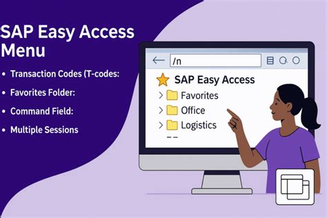 Demonstration Mastering The Sap Easy Access Menu Navigation And Productivity Tools Isaac