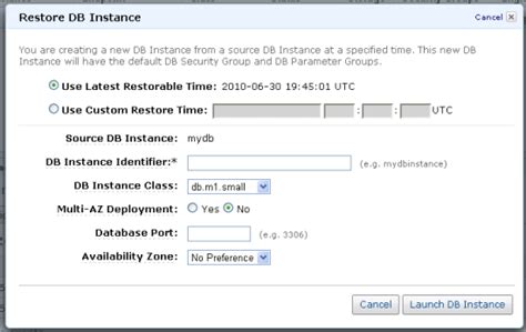 Additional RDS Functionality In The AWS Management Console AWS News Blog