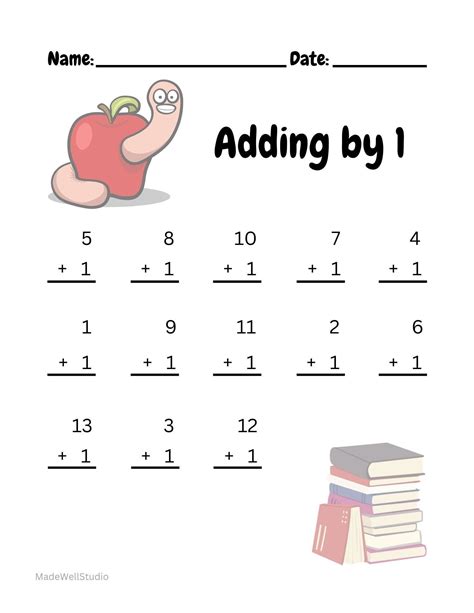10 Elementary Addition Worksheets Etsy Addition Worksheets