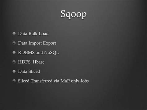 Big Data Hadoop Ecosystem And Nosql PPT