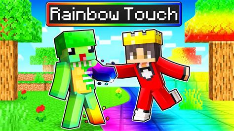 Mongo Has A Rainbow Touch In Minecraft Youtube