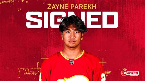 Flames Sign Parekh To Entry Level Contract Calgary Flames