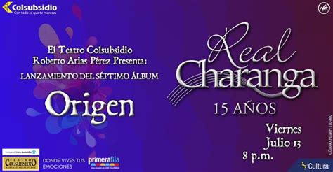 Real Charanga 15 Años Lanzamiento Séptimo álbum “origen”