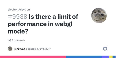 Is There A Limit Of Performance In Webgl Mode Issue Electron Electron GitHub