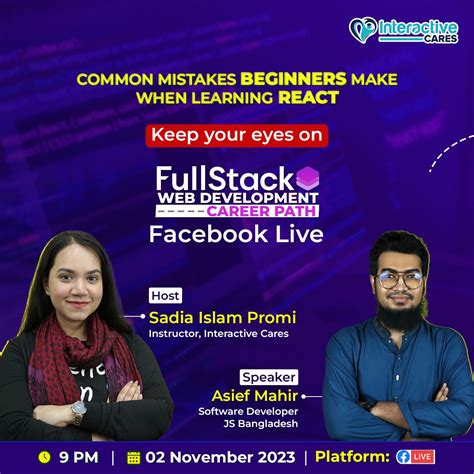 Interactive Cares On Linkedin Live Facebooklive Reactjs