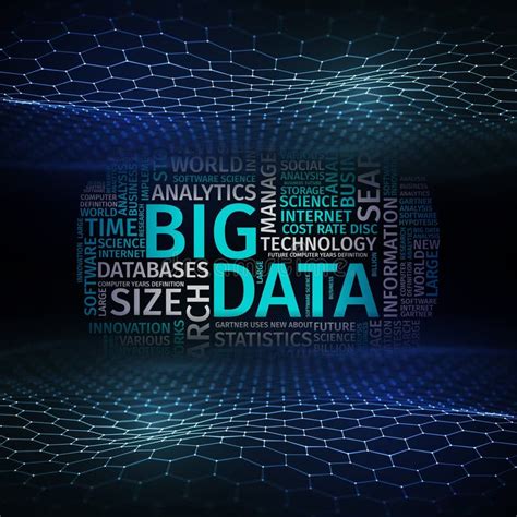 Big Data Visualization Background 3d Big Data Connection Background Cyber Technology Ai Tech