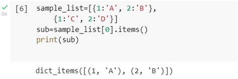 Python List Object Has No Attribute Items