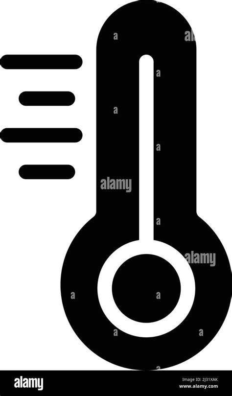 Thermometer Vector Icon Design Illustration Stock Vector Image And Art