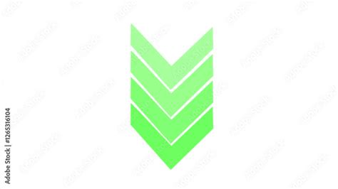 Arrow Loop Animation Direction Concept Colorful Arrow Icon Concept