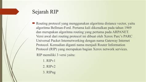Materi Tentang Protokol Routing Rippptx