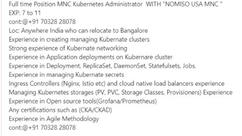 Karimulla Shaik On Linkedin Good Opportunity In Product Based Company