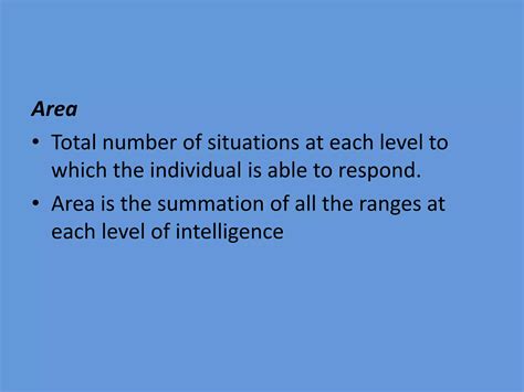 Intelligence Theories Part 1 234 Ppt