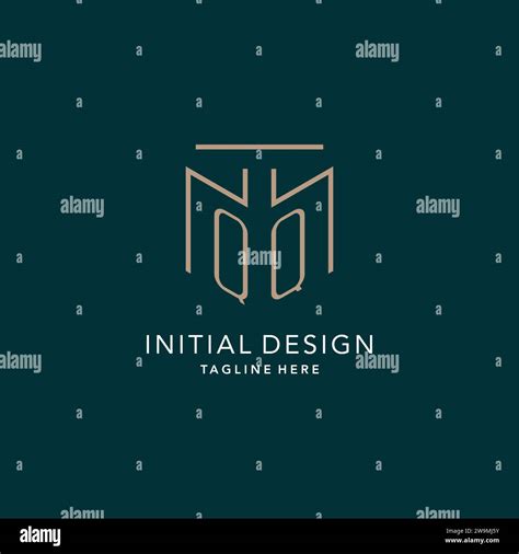 Luxury Modern Qq Logo Monogram With Geometric Monoline Style Vector