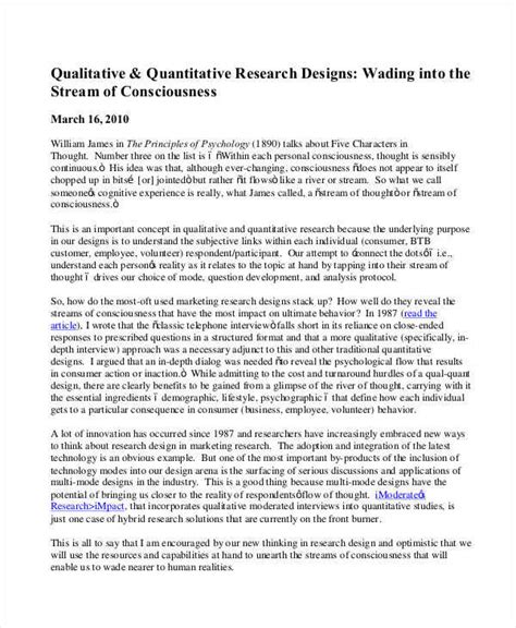 Qualitative Research Paper Template Guidelines For Qu