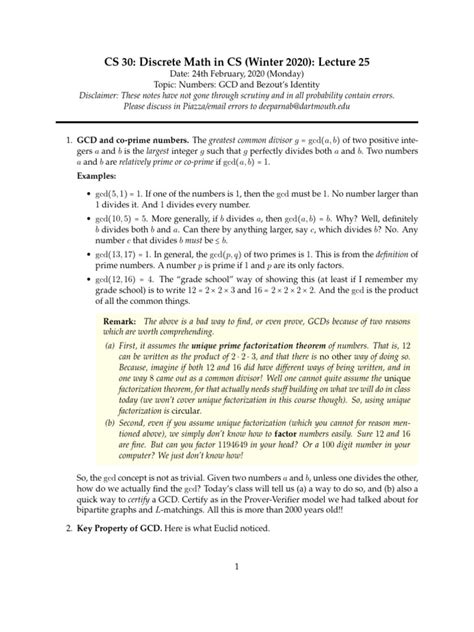 Lec25 Pdf Discrete Mathematics Number Theory