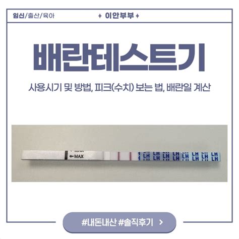 임신준비 원포 배란테스트기로 배란일 계산 배테기사용법 사용시기 피크수치 네이버 블로그 임신준비 원포 배란테스트기로 배란일 계산 배테기사용법 사용시기 피크수치 네이버 블로그