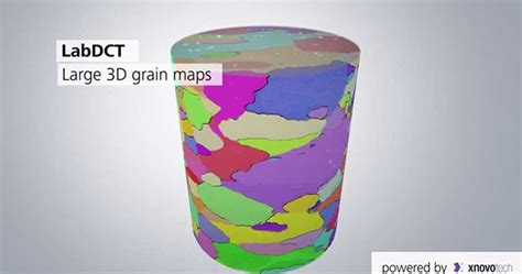 Labdct Diffraction Contrast Tomography Unlocking Crystallographic
