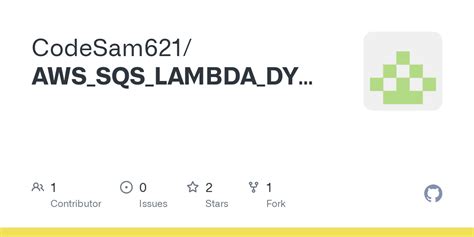 Github Codesam621awssqslambdadynmodb