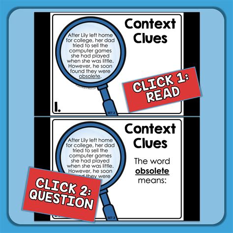 Context Clues PowerPoint Practice Slides For Grades Minds In Bloom