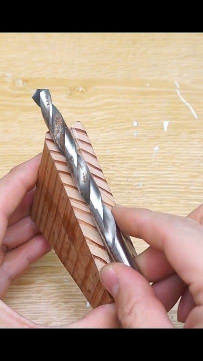 Use This Method To Sharpen A Drill Bit In Minutes Diy Experiment Ectrical Drill Bit
