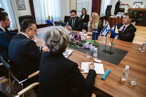 Meeting With Ambassador Peleg Strengthening Cooperation With Israeli Universities Sum