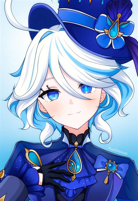 A Furina Drawing Cause I Love Her R Genshin Impact