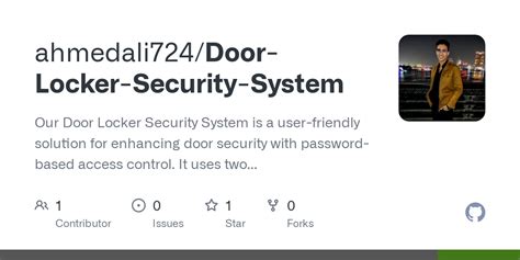 GitHub Ahmedali Door Locker Security System Our Door Locker Security System Is A User