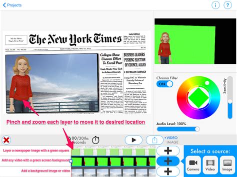 great harry potter style moving newspapers using doink greenscreen s