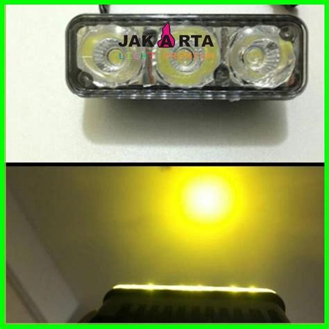Jual Lampu Sorot Led Mata Drl Foglamp Mobil Motor Tembus Kabut Shopee Indonesia