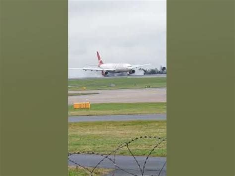Virgin A330 POWERFUL reverse thrust #shorts - YouTube