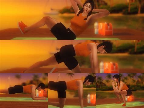 Best Sims 4 Exercise Pose Packs Workouts Running And More Fandomspot