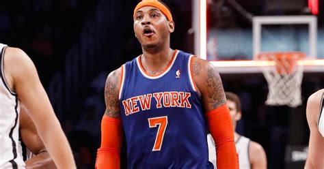 Melo Knicks Turn Back The Clock In Laugher Over Nets Sporting News