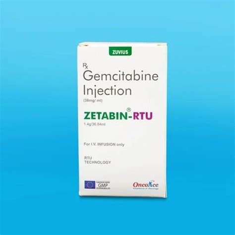 14gm Gemcitabine Zetabin Rtu Injection At ₹ 623735vial In Mumbai