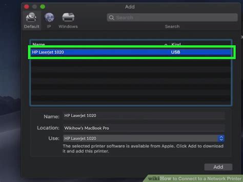 How To Connect To A Network Printer With Pictures WikiHow