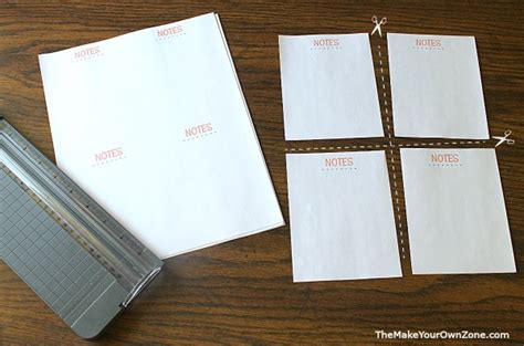 Diy Notepads And Padding Compound The Make Your Own Zone