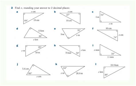 [grade 9 Trigonometry] How Vo I Find X R Homeworkhelp