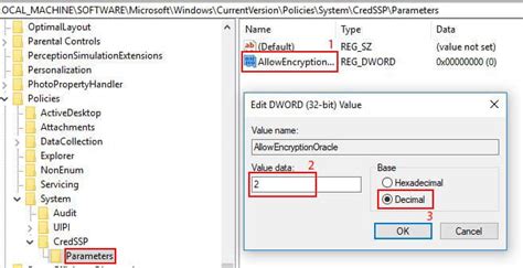 Solve Credssp Encryption Oracle Remediation Rdp Error