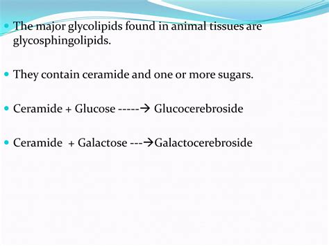 Glycolipids Ppt