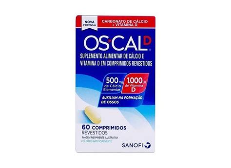 Mobility Os Cal D Cálcio 500mg Vitamina D 1000ui C 60 Comprimidos R Em Promoção é No Buscapé
