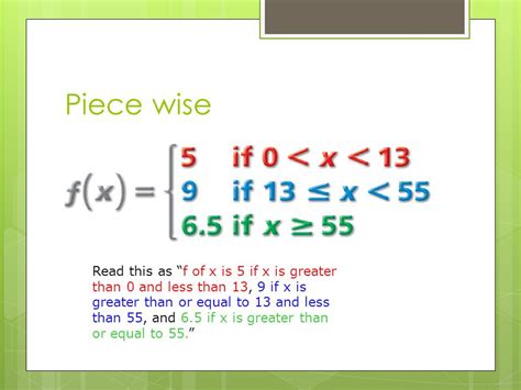 Chapter Piece Wise Functions Ppt Video Online Download