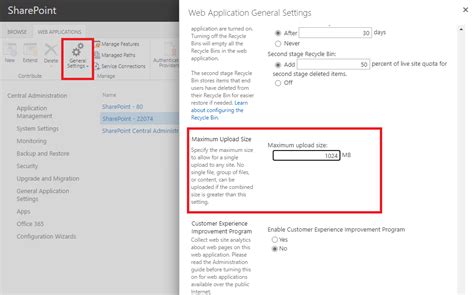 How To Manage Document File Size To Upload Sharepoint Microsoft Qanda