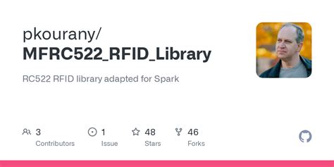 GitHub Pkourany MFRC RFID Library RC RFID Library Adapted For Spark